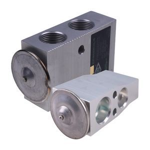 A/C Expansion Valve Compatible with Case, John Deere, Komatsu Machines
