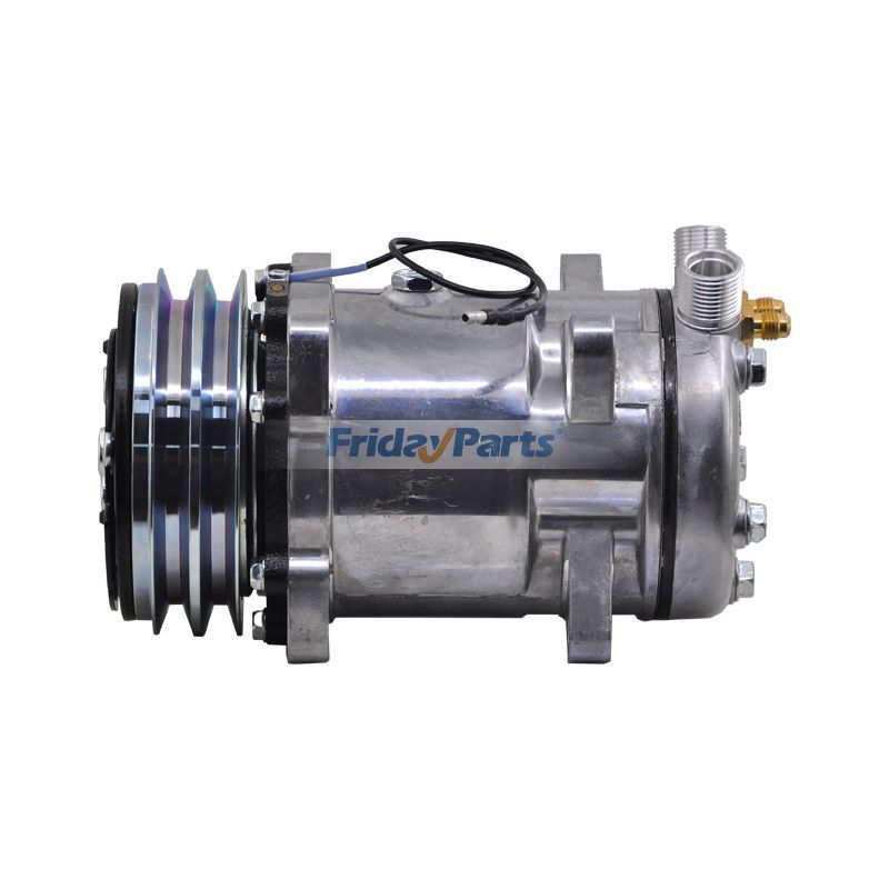 12V Sanden SD5H16 A/C Compressor A177068 for CASE Tractor 2096 1896 ...