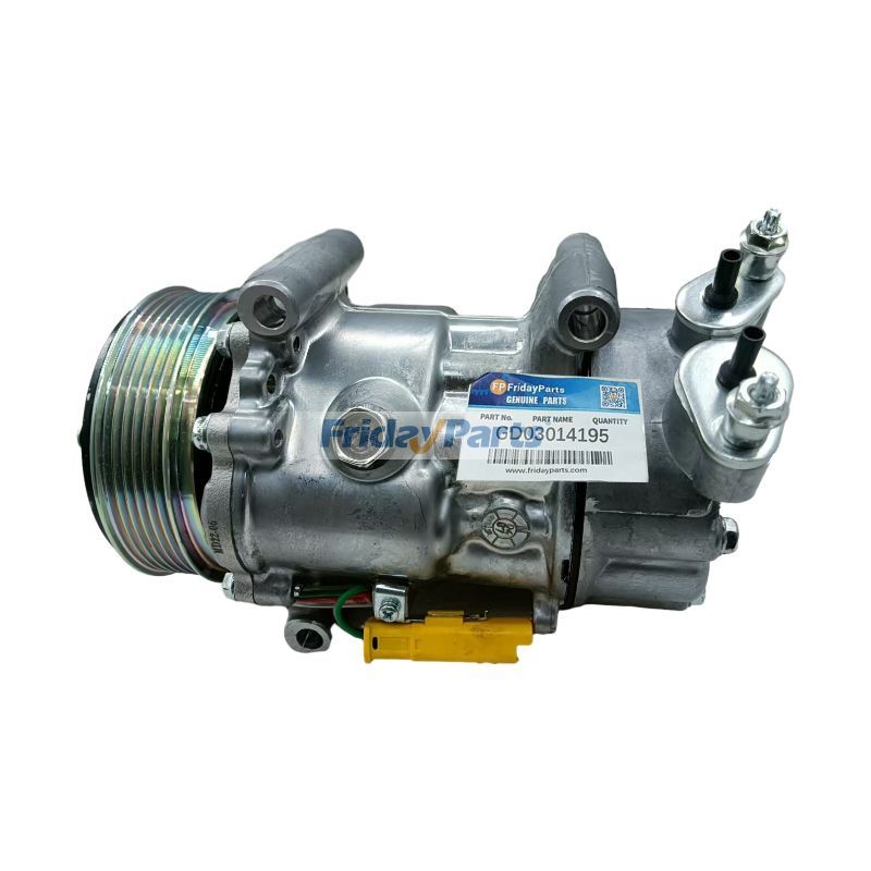 12V Sanden SD6V12 A/C Compressor 64529223392 for Mini Cooper Countryman ...