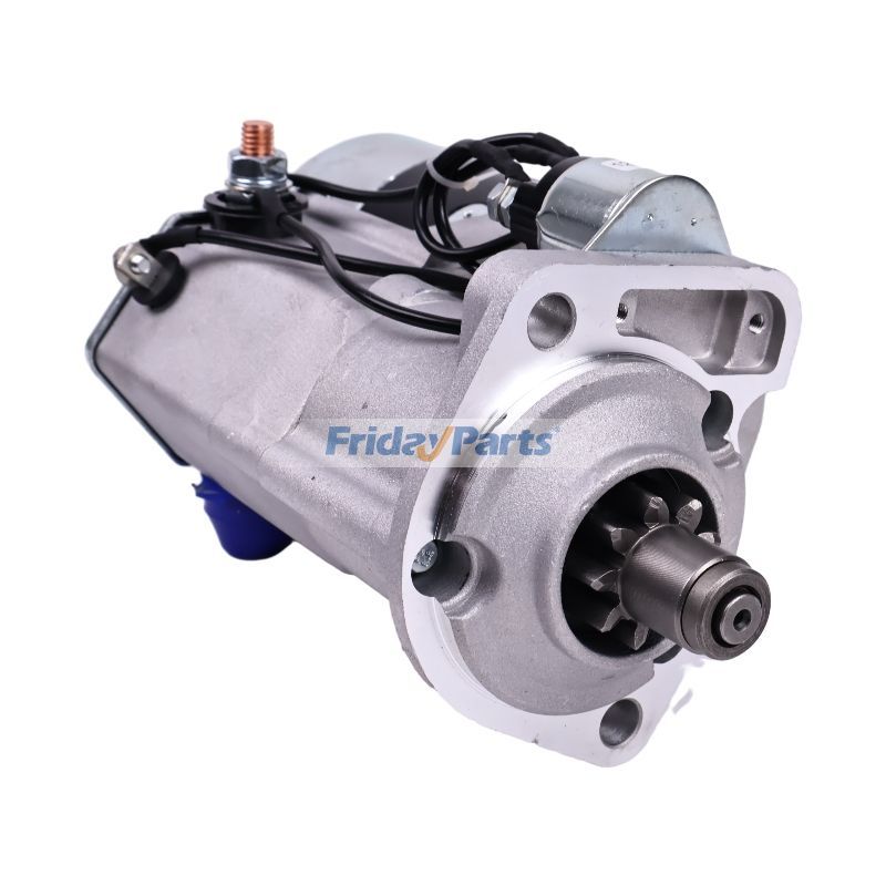 12V Starter Motor Assembly 1J552-63010 for Kubota Track Loader SVL90 ...