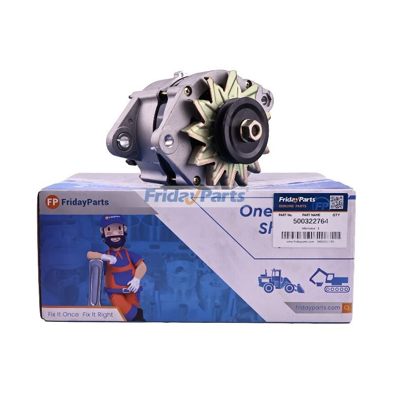 14V 65A Alternator 500322764 for New Holland Tractor TD60D TD80D TN65D ...