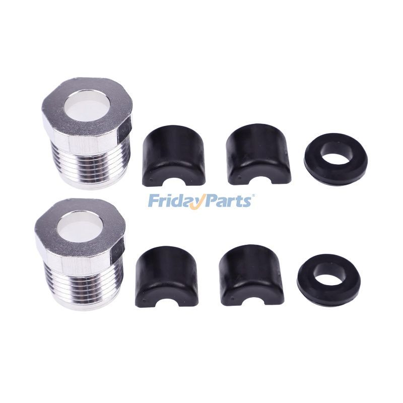 2 Pcs Steering Reverse Aluminum Cable Lock Nut Kit 277001729 277000055 ...