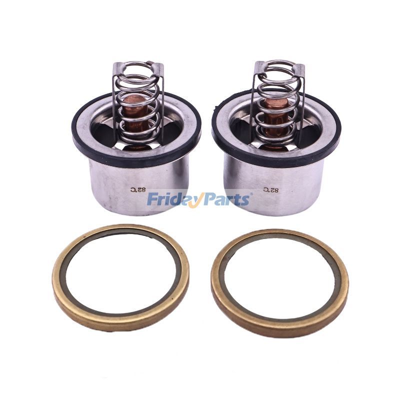 2 Pieces Thermostat 23532436 for Detroit Engine Series 60