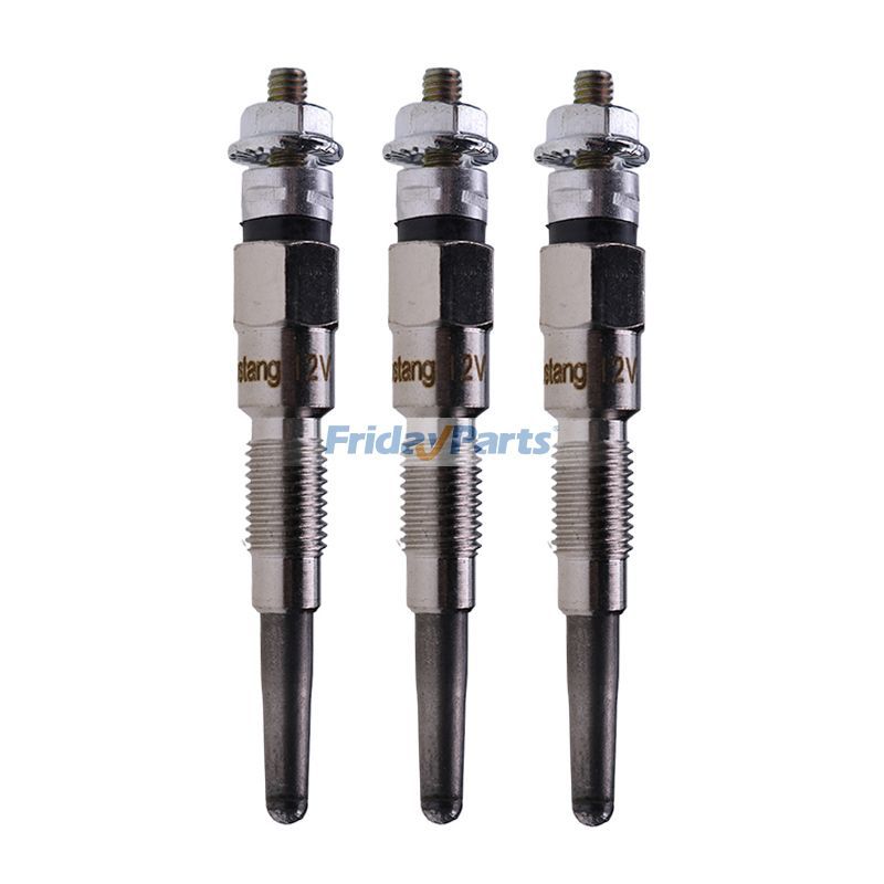 3Pcs Glow Plug 25-39501-00 for Kubota D1105 Carrier CT3.69 CT3-69-TV ...