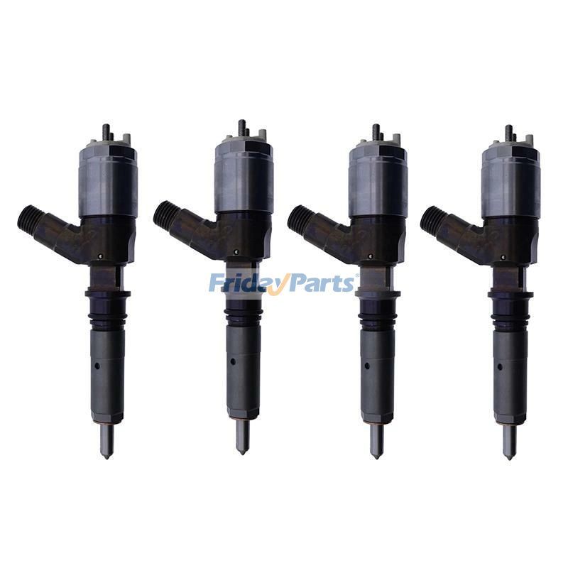 4 Pcs Fuel Injector 326-4756 for Caterpillar CAT Engine C4.2 Excavator ...