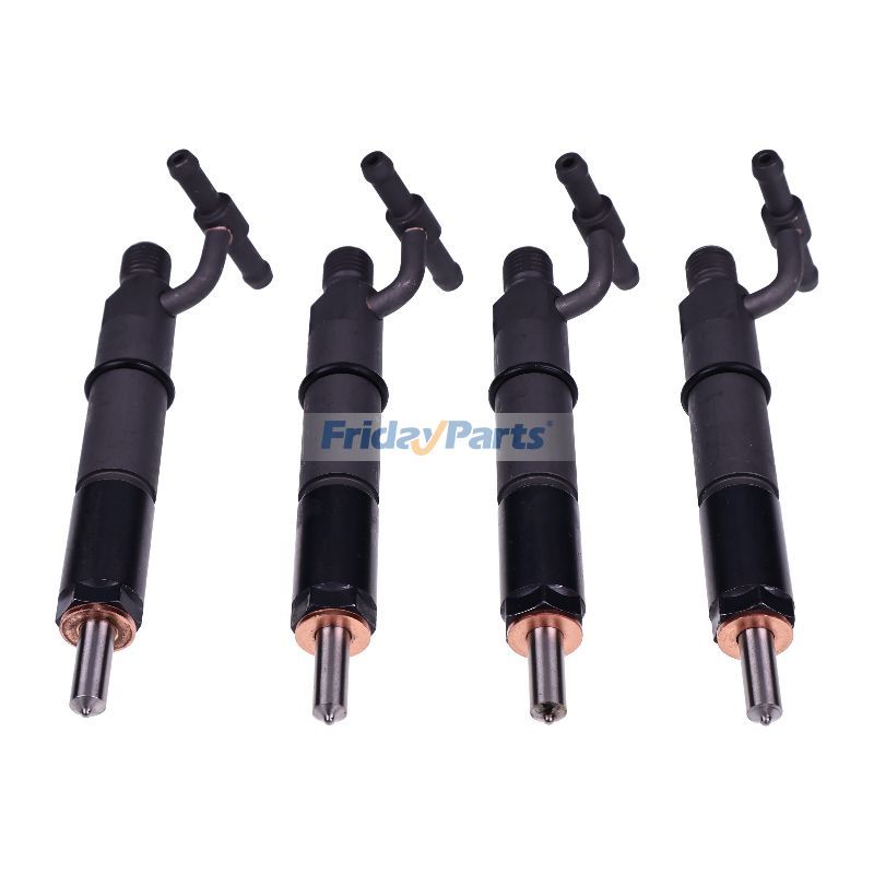4 Pcs Fuel Injector 6204-11-3101 for Komatsu Engine 4D95LE-2D 4D95LE-2A ...