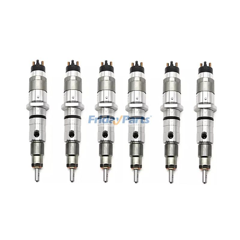 6 Pcs Fuel Injector 0445120402 T417806S for Perkins Generator Set ...