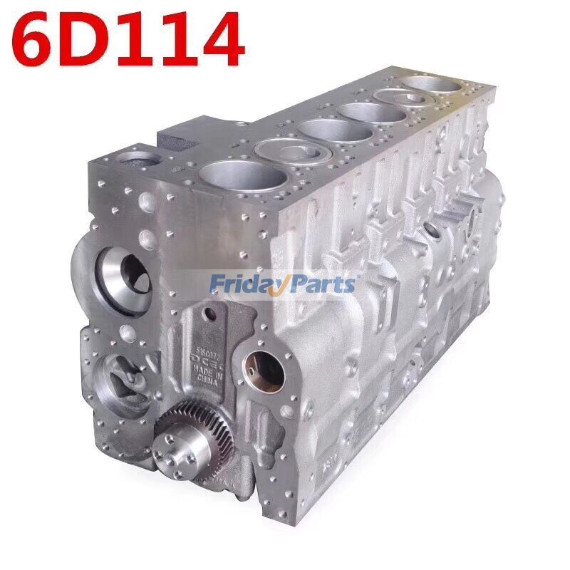 6D114 Cylinder Block Assy 6741-21-1190 for Komatsu Wheel Loader WA380-5 ...
