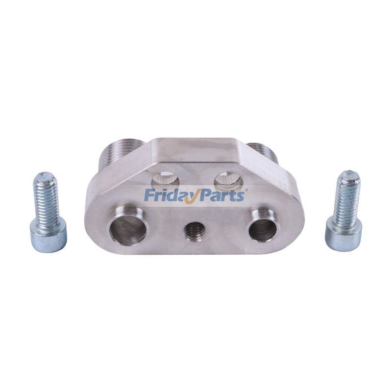 A/C Compressor Adapter for Sanden SD7B10 7176 made of Billet Aluminum