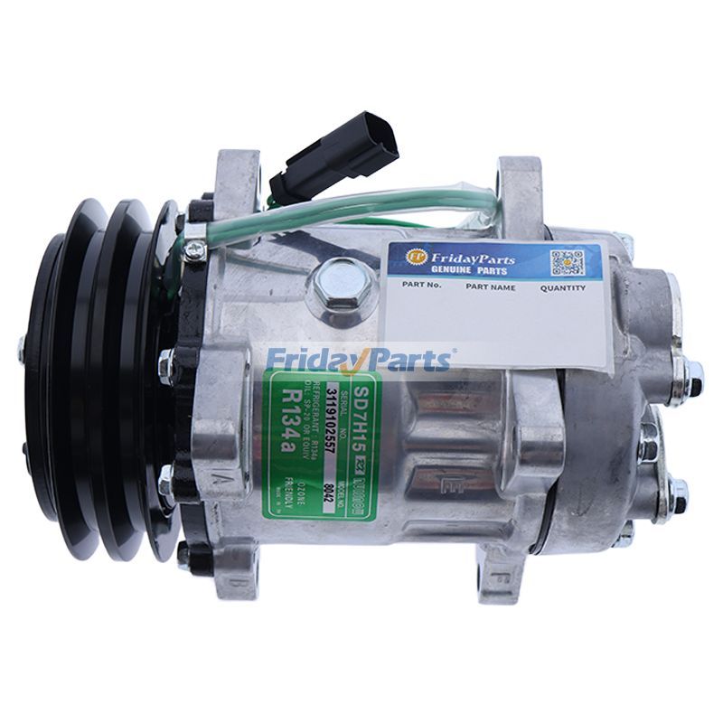 SD7H15 A/C Compressor 14649606 for Volvo Excavators Loaders