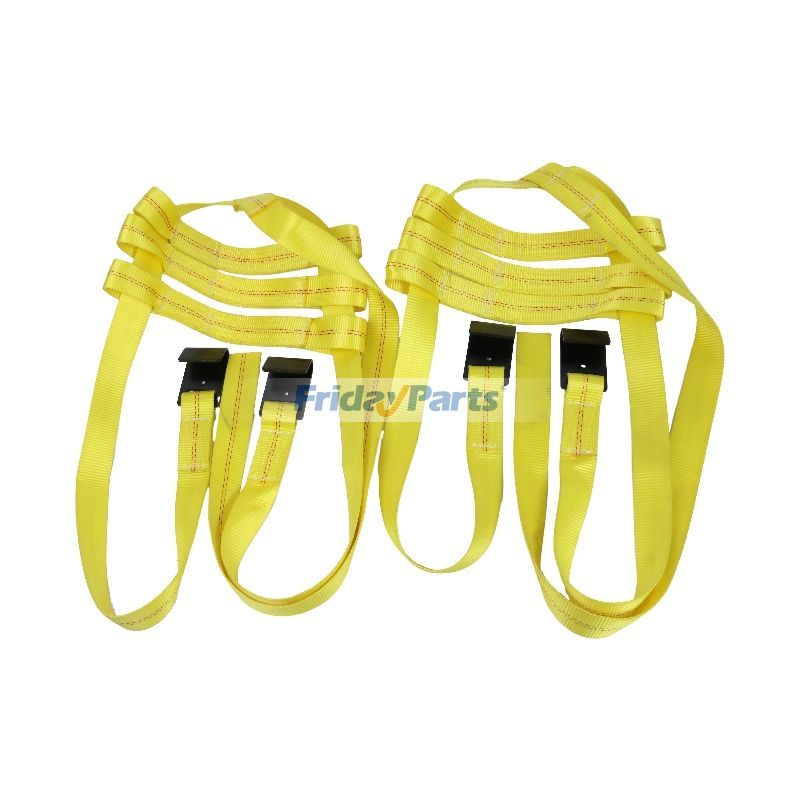 Car Tire Basket Tiedown Straps Wheel Net Set Flat Hook for Heavy Duty ...