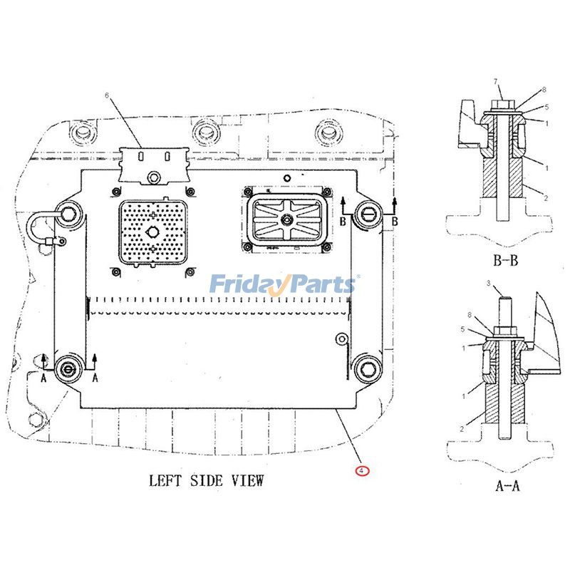 Módulo de control 262-2878 para cargadora de ruedas Caterpillar CAT ...