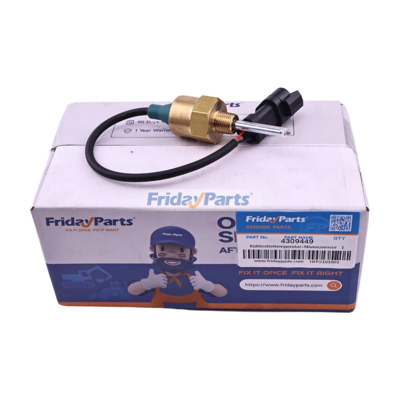 Coolant Temperature Level Sensor 4309449 for Caterpillar Engine C7.1 ...