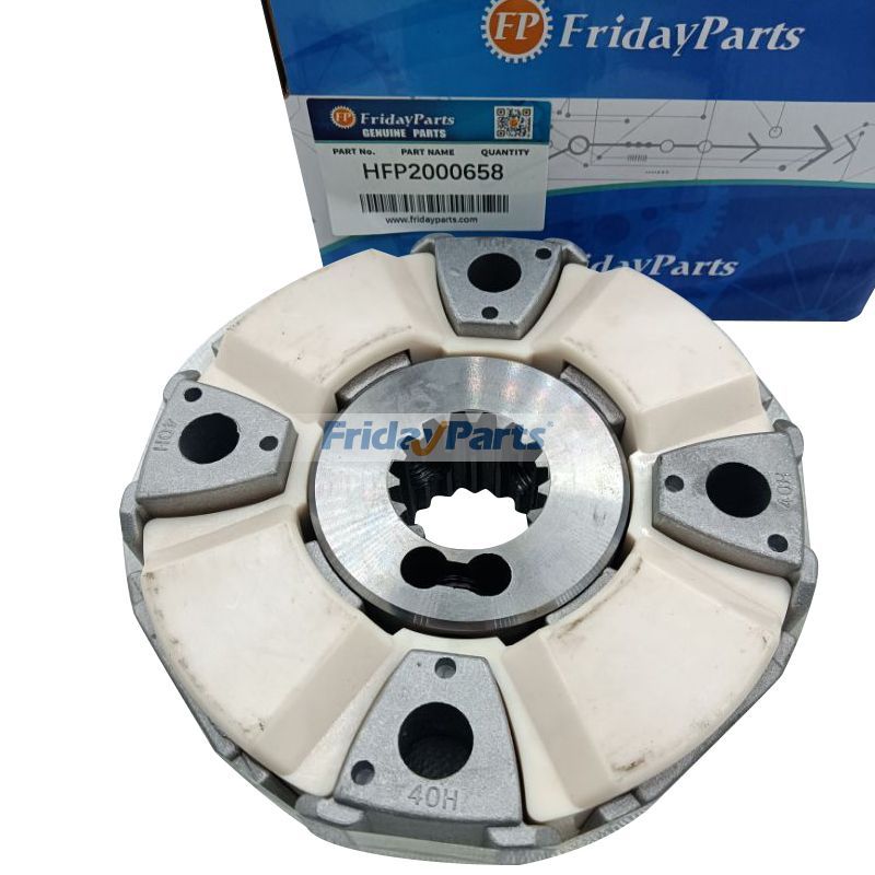 Coupling Assembly 4310056 for Hitachi Excavator EX100-3 EX120-3 EX200-3 ...