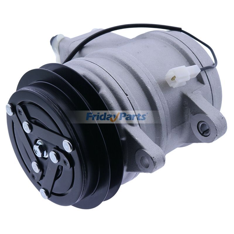 Delphi SP10 A/C Compressor with Single Groove 12volt Cluch for Mahindra ...