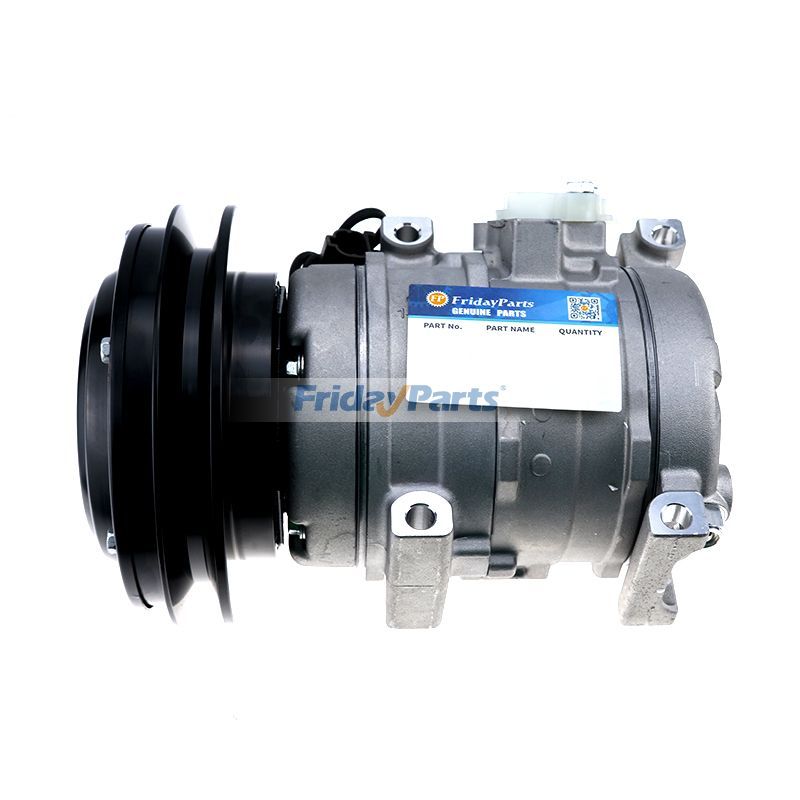 Denso 10S17A A/C Compressor 20Y-979-3110 421-07-31221 for Komatsu Truck ...
