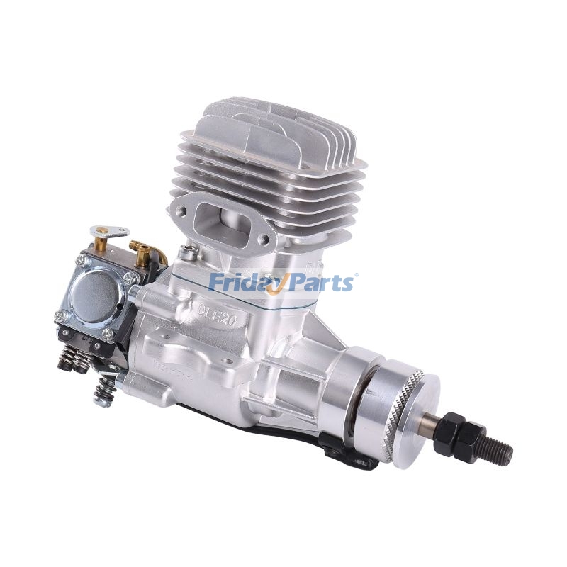DLE-20 Single Cylinder Two Stroke Side Exhaust Gas Engine for High ...