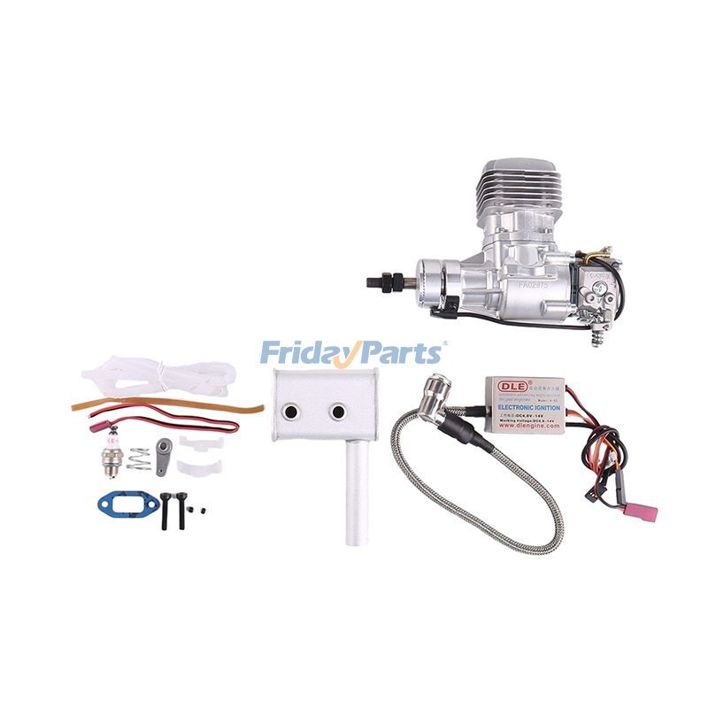 Motor de dos tiempos con escape lateral y un solo cilindro DLE-20 para ...