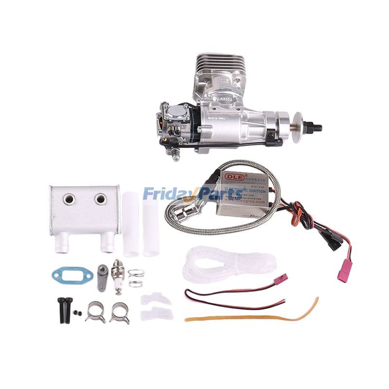 DLE-20RA Single Cylinder Two Stroke Side Exhaust Gas Engine for High ...