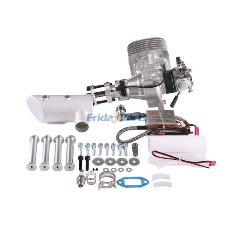 DLE-55 одноцилиндровый двухтактный двигатель с боковым выхлопом для ...