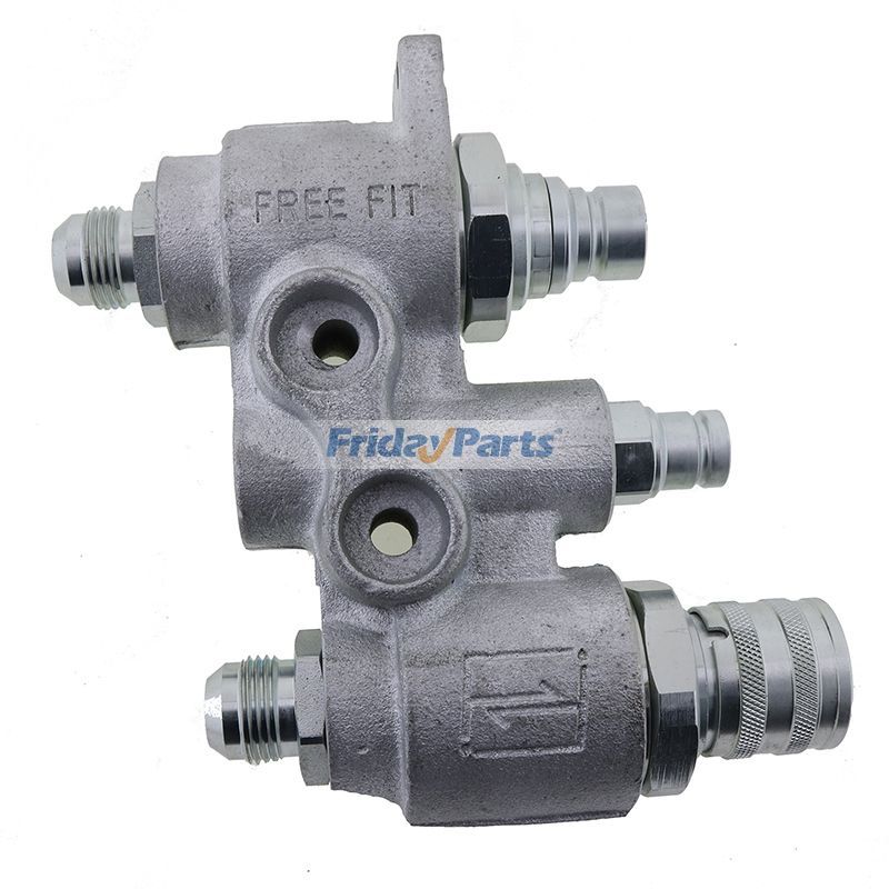 Faster 4BD4FH Hydraulic Manifold Quick Connect Flat Face Saturn Block ...