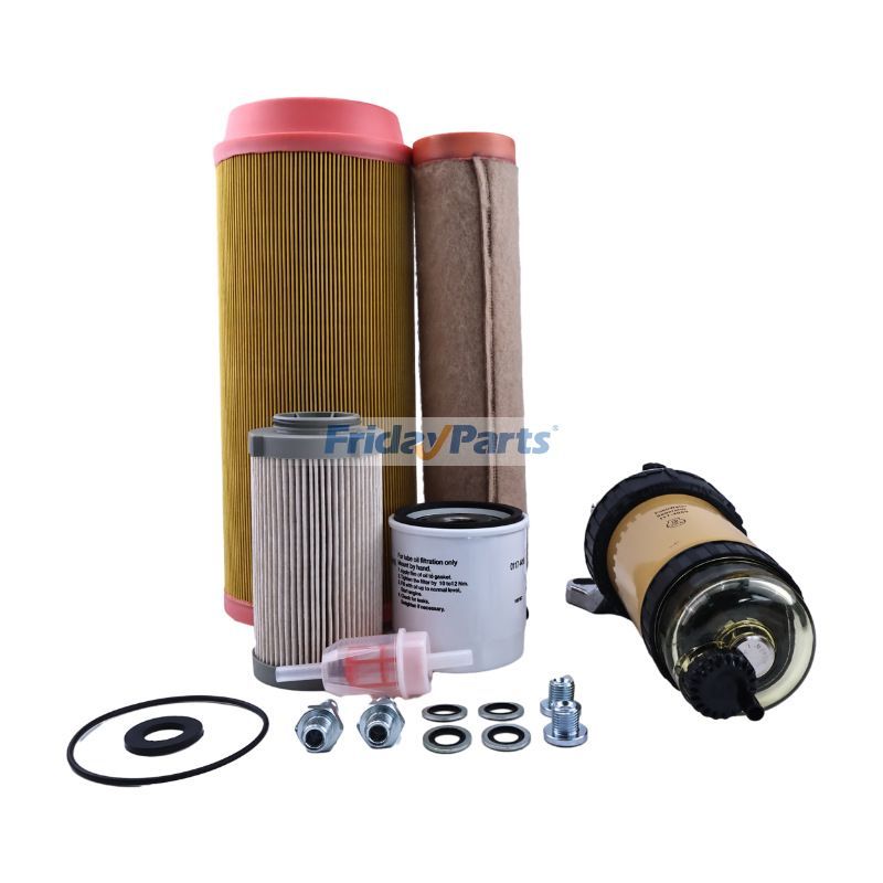 Filter Kit 3776969 1G7206 3635819 1449962 4152592 4152593 for ...