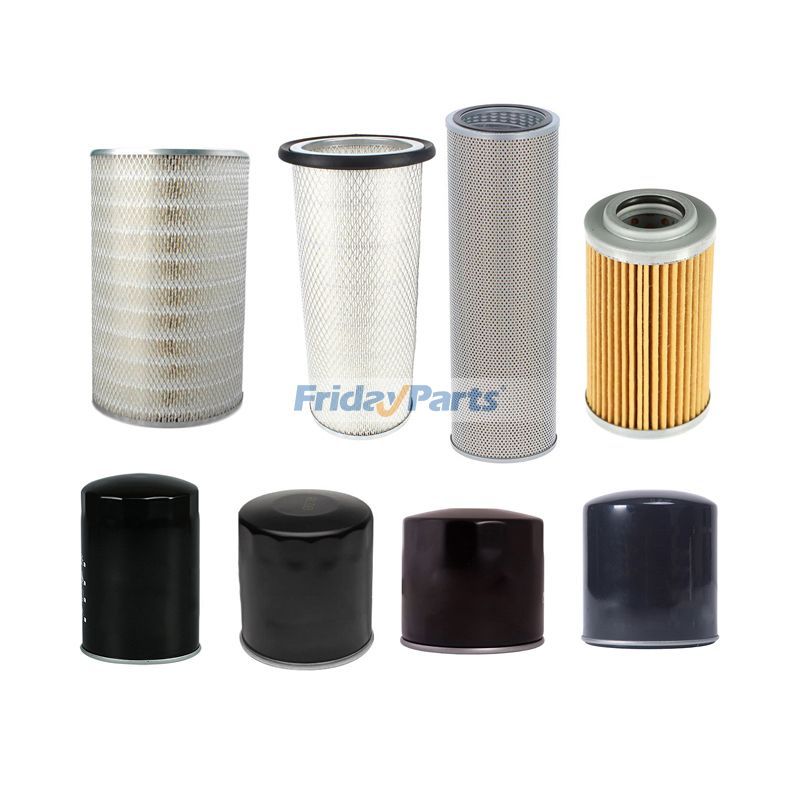 Filter Kit 4302703 L4146898 for Mitsubishi Engine 6D24-T Hitachi Crane ...
