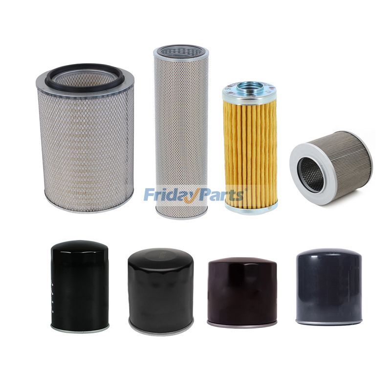 Filter Kit 4302703 L4288963 for Mitsubishi Engine 6D24-T Hitachi Crane ...