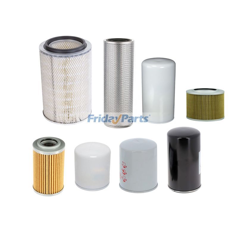 Kit de filtros 4329453 L4206090 para motor Hino H07C-T Grúa Hitachi CX500S