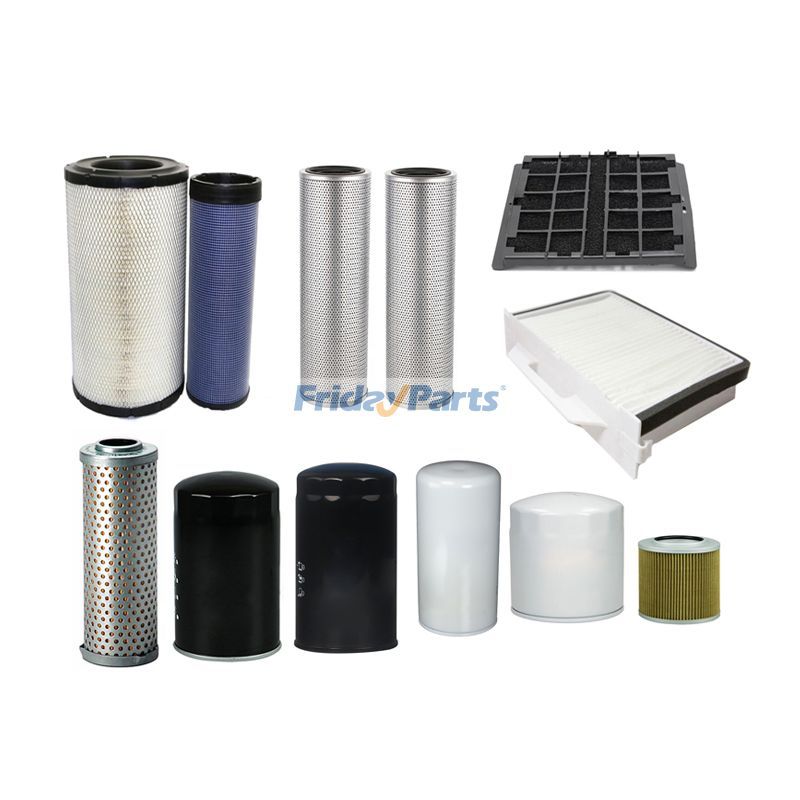 Filter Kit 4370263 L4206080 for Isuzu Engine 6BG1 Hitachi Excavator ...