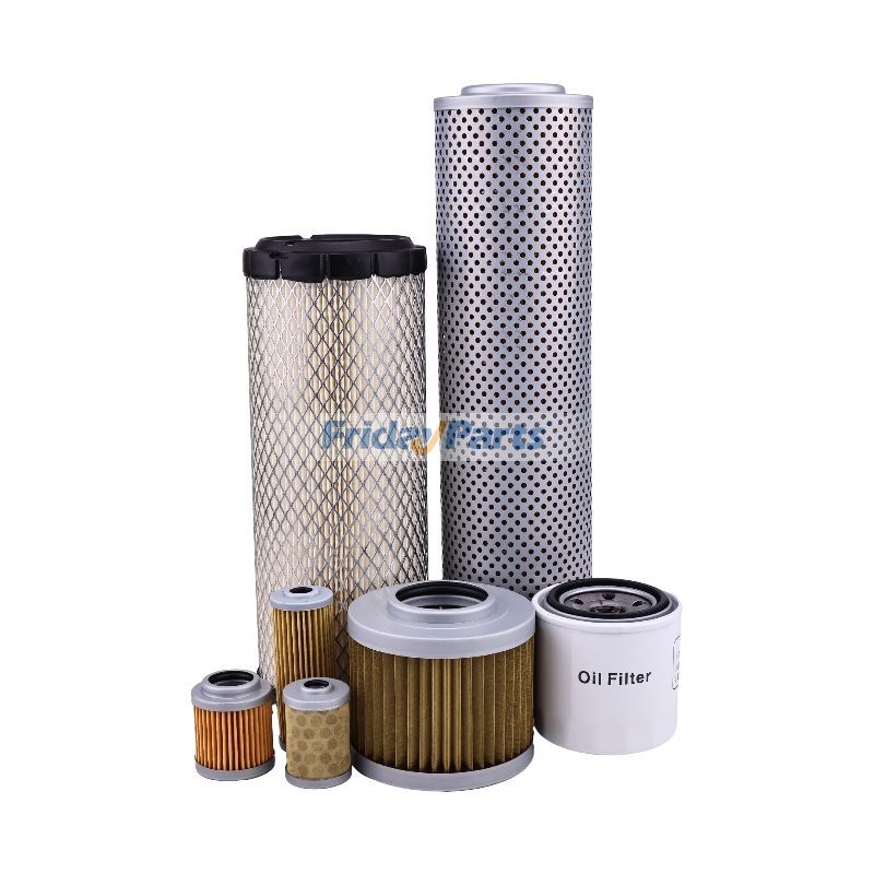 Filter Kit 4417516 L4225846 for Isuzu Engine 3LD1 Spec PA41 Hitachi ...