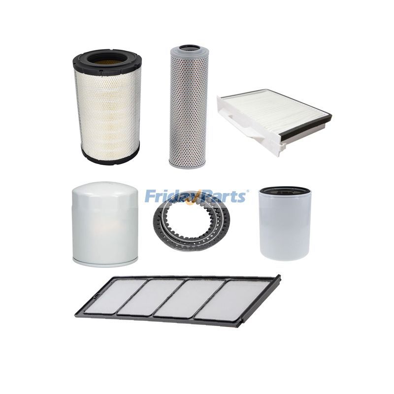 buy Filter Kit 4445864 L4286128 for Isuzu Engine 6BG1T Hitachi Crawler ...