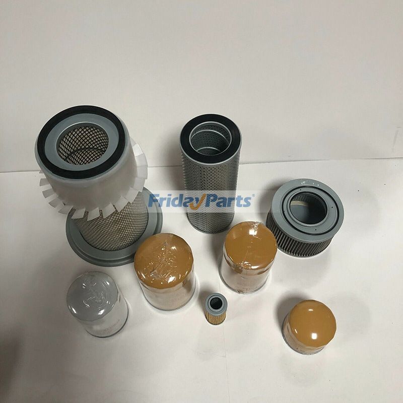 Filter Kit for Isuzu Engine 4BD1 Sumitomo Excavator SH120A1 SH120A2