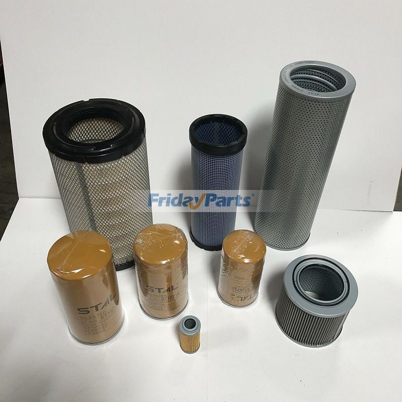 Filter Kit for Isuzu Engine 6BG1 Sumitomo Excavator SH200A1 SH200A2 ...