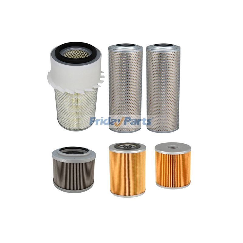 Filter Kit L4001430 4041655 3501403 for Isuzu Engine 4BB1 Hitachi ...