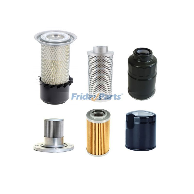 Filter Kit L4294846 4307281 for Isuzu Engine 4JC1 Hitachi Excavator EX45