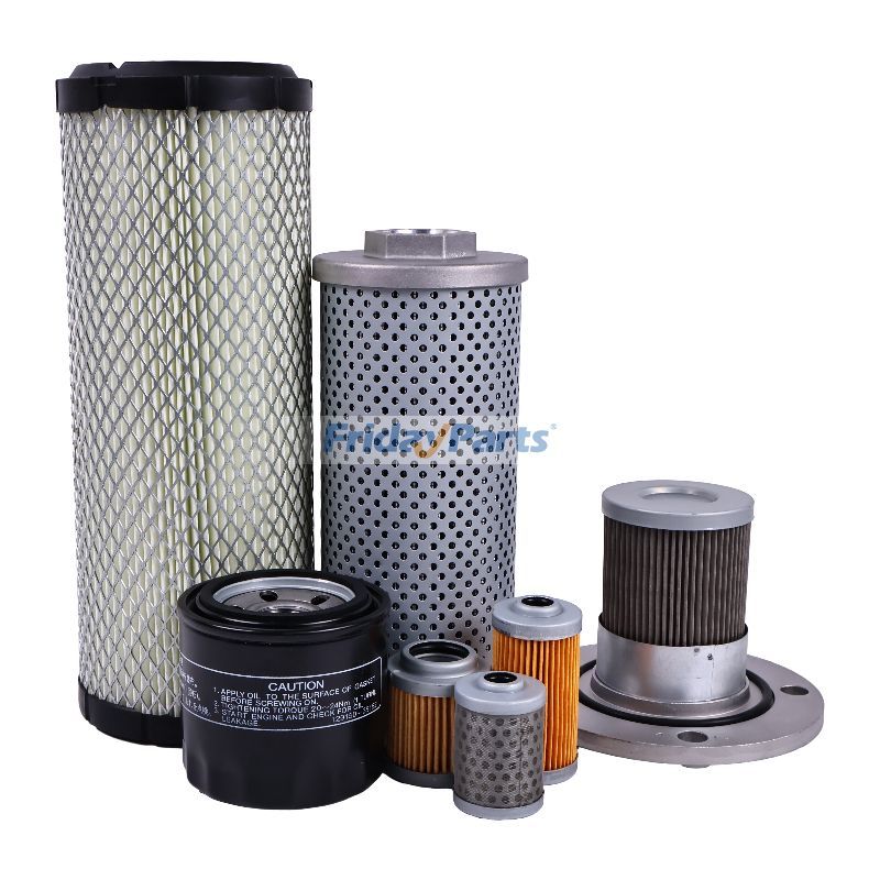 Filter Kit L4417516 4454529 for Kubota Engine V1505 Hitachi Excavator ZX35