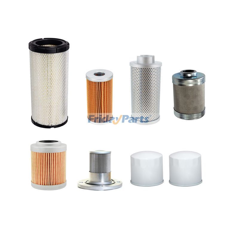 Filter Kit L4417516 L4366704 for Kubota Engine V2203 Hitachi Excavator ...