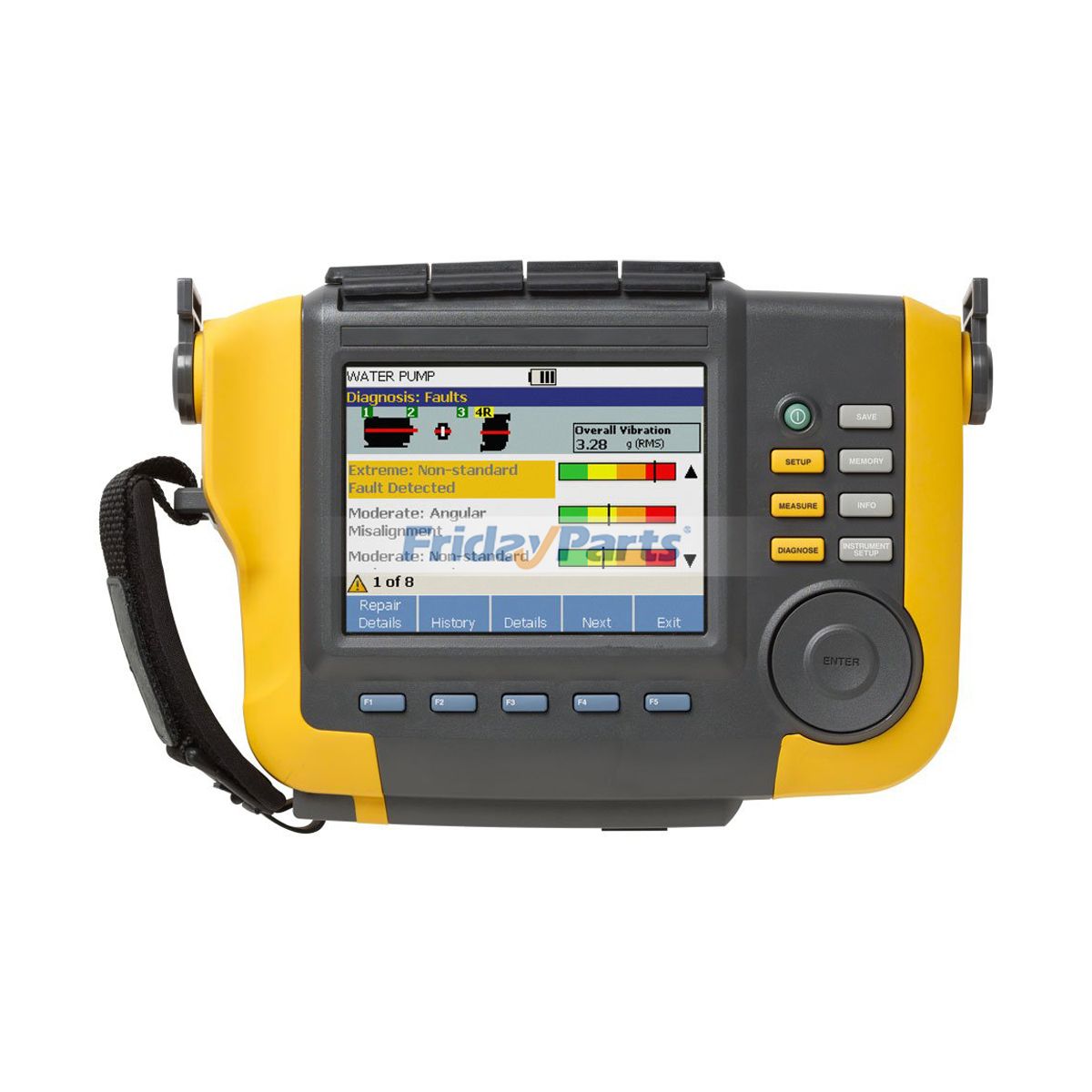 Fluke 810 Vibration Tester - Advanced Analysis Tool for Test Equipment ...