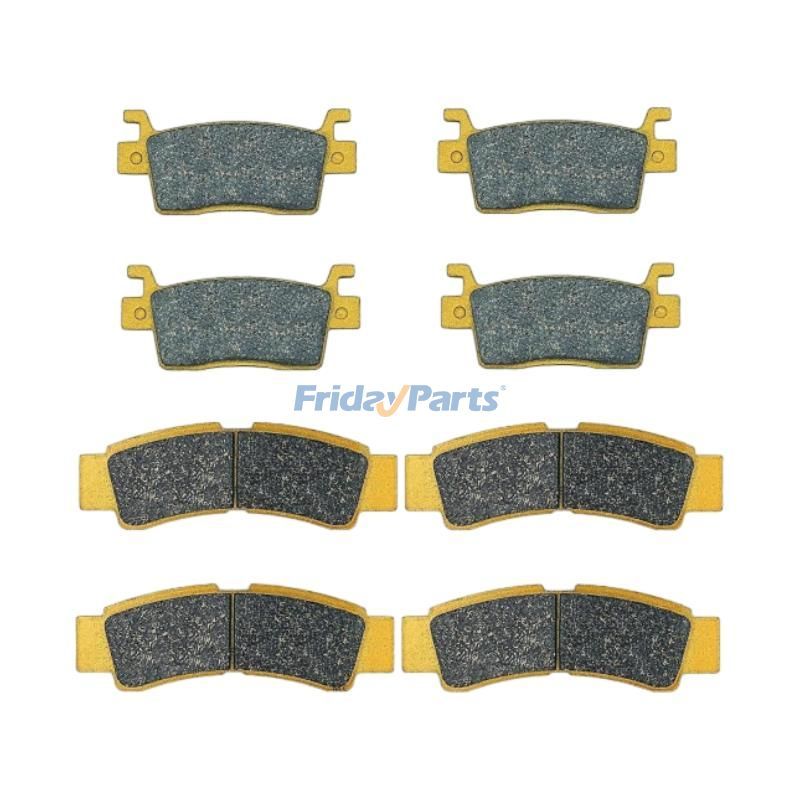 Front & Rear Ceramic Brake Pad Set 43082-0196 43082-0197 for Kawasaki ...