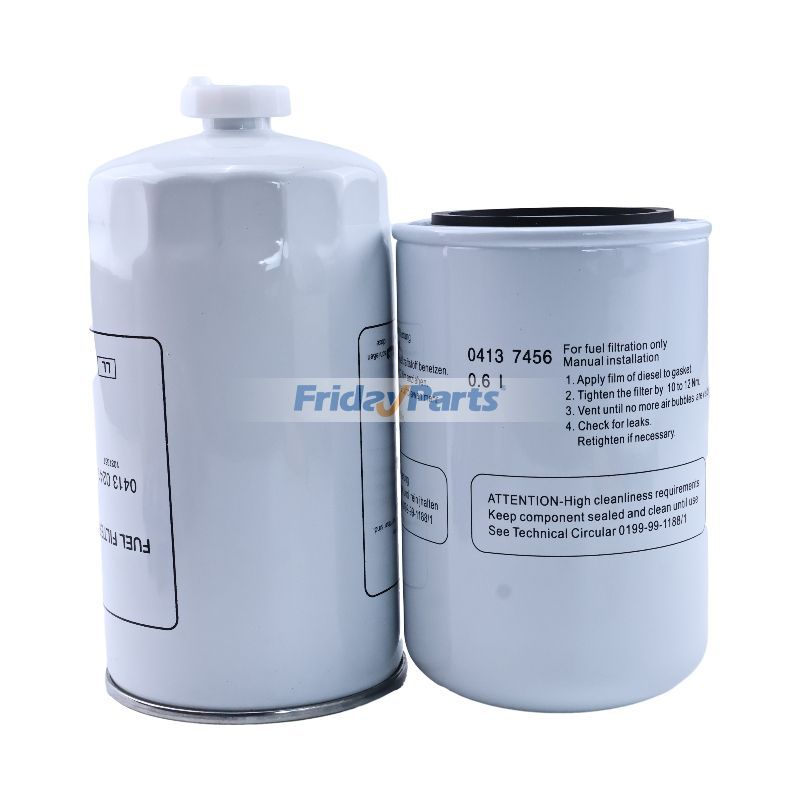 Fuel Filter Kit for Vermeer Brush Chipper BC1000XL with Deutz 2.9 Engine