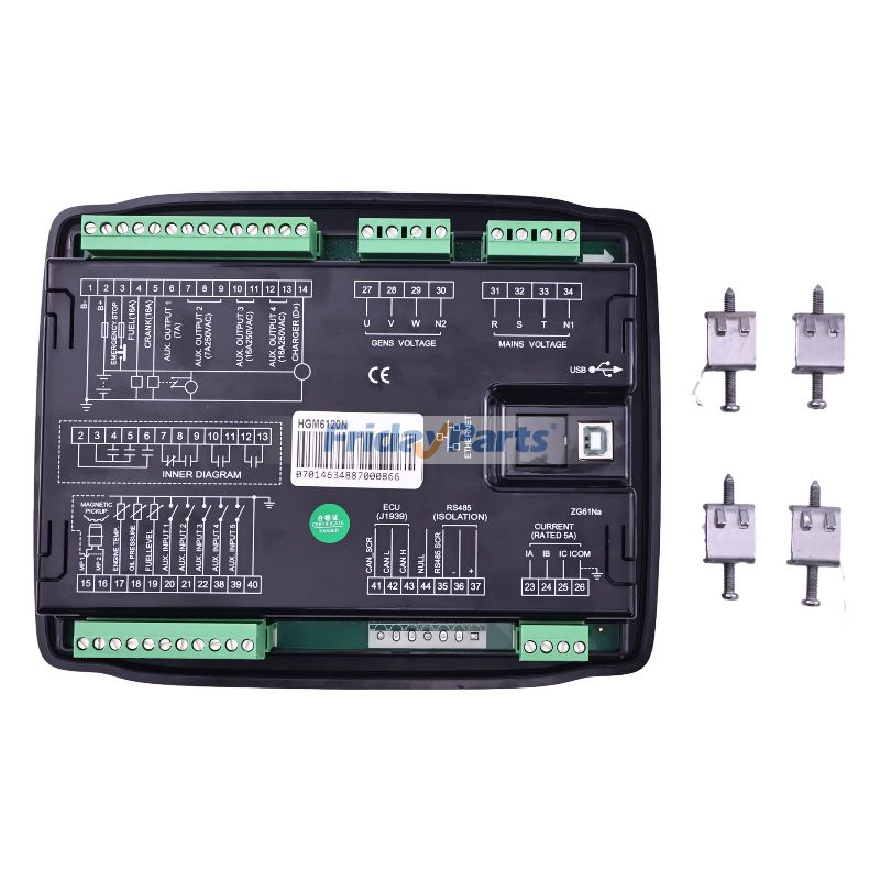 Generator Set Automatic Detection Genset Controller System Module ...