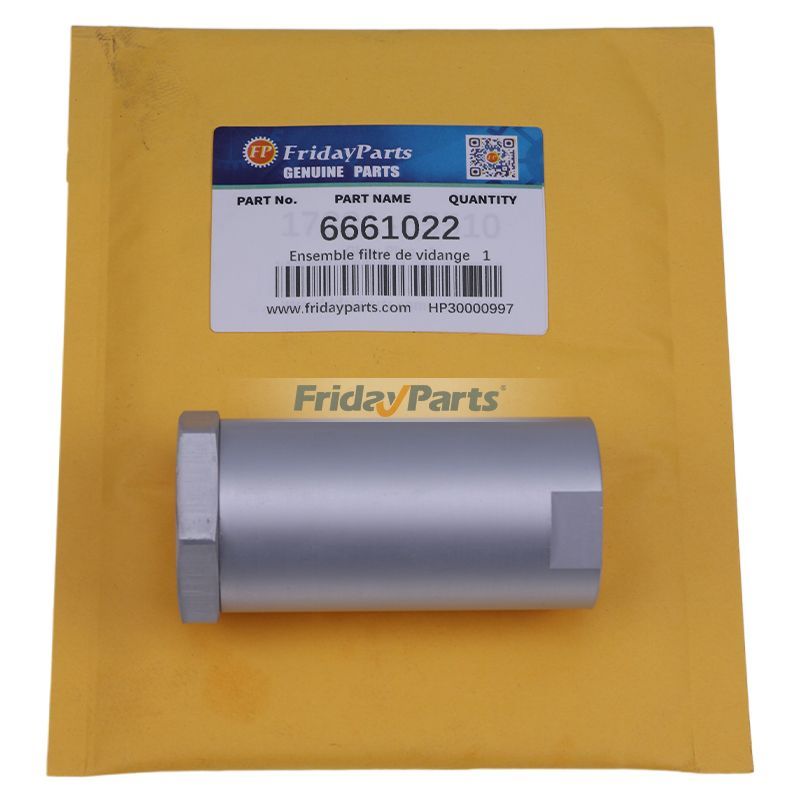 Hydraulic Case Drain Filter Assembly 6661022 for Bobcat Skid Steer ...
