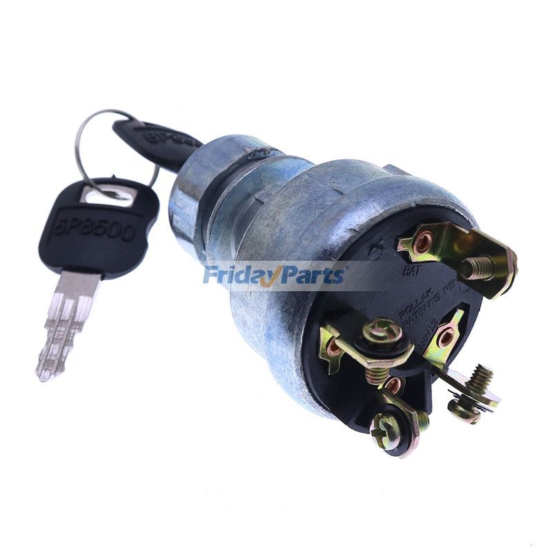 Ignition Starter Switch 163-2660 with 2 Keys for Caterpillar CAT Engine ...