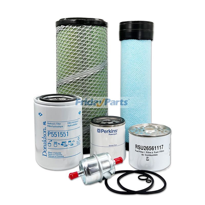 Maintenance Filter Kit for Caterpillar CAT Engine C2.2T Vermeer Brush ...