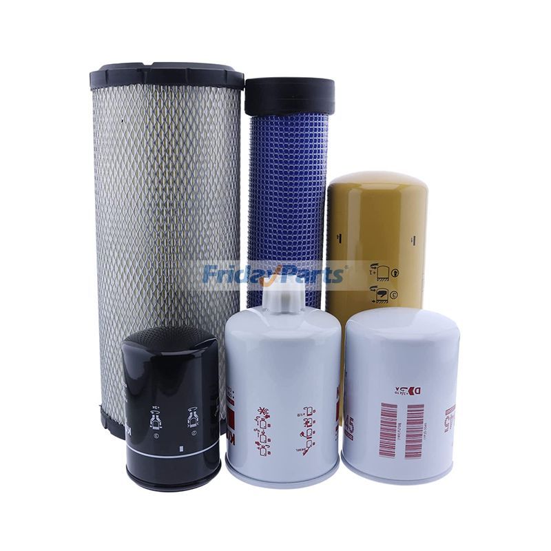 Maintenance Filter Kit for Cummins Engine 4B3.9 CASE Skid Steer Loader ...