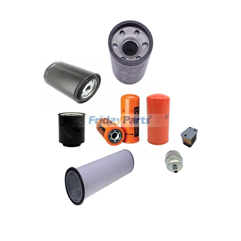 Maintenance Filter Kit for John Deere 650G 650GLGP Without Turbo