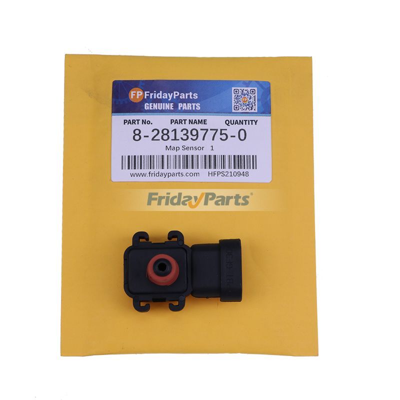 Map Sensor 8-28139775-0 for Isuzu 4HK1 6HK1 Truck CXZ CYZ