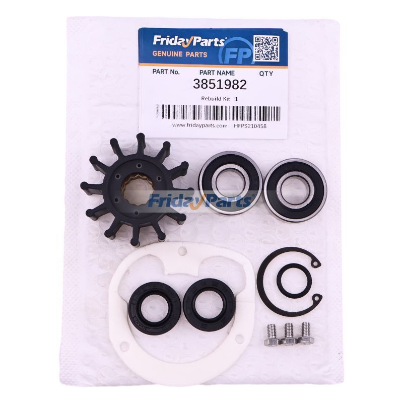 Rebuild Kit of Sea Water Pump 3851982 3851623 for Volvo Penta Engine 3 ...