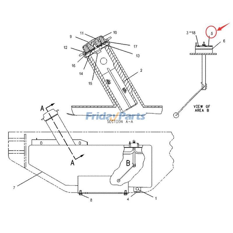 Sender 9X-5627 for Caterpillar CAT 924F 918F Wheel Loader 3114 Engine